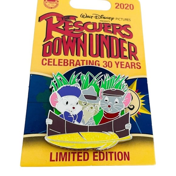 Disney | Jewelry | Disney Rescuers Down Under 3th Anniversary Bernard ...